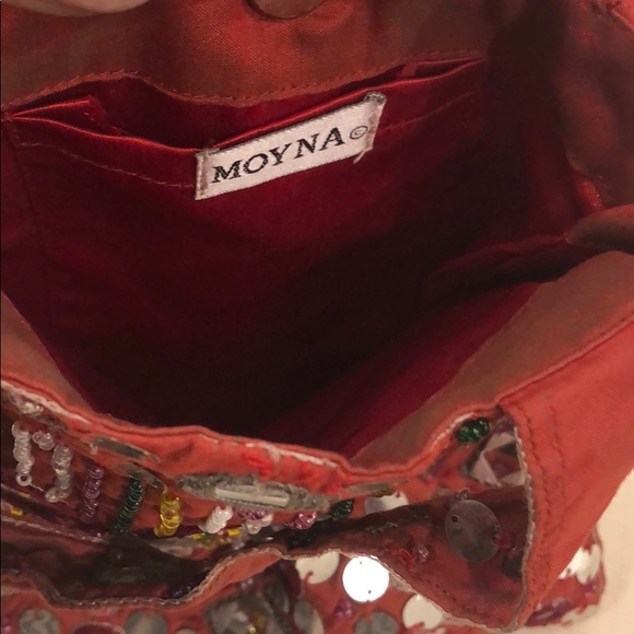 Moyna | Bags | Moyna Handbag Purse Mirrored | Poshmark